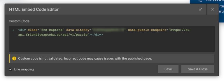 Friendly Captcha erfolgreich auf einer Webflow-Website integrieren ...